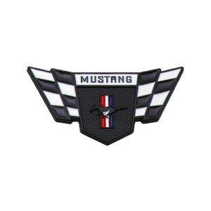 Mustang GT | Accessories | Brand New Ford Mustang Emblem Black White ...